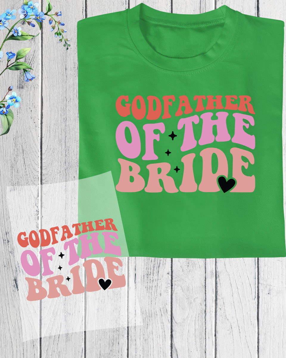 Godfather of The Bride DTF Transfer Film – Super Custom Tees