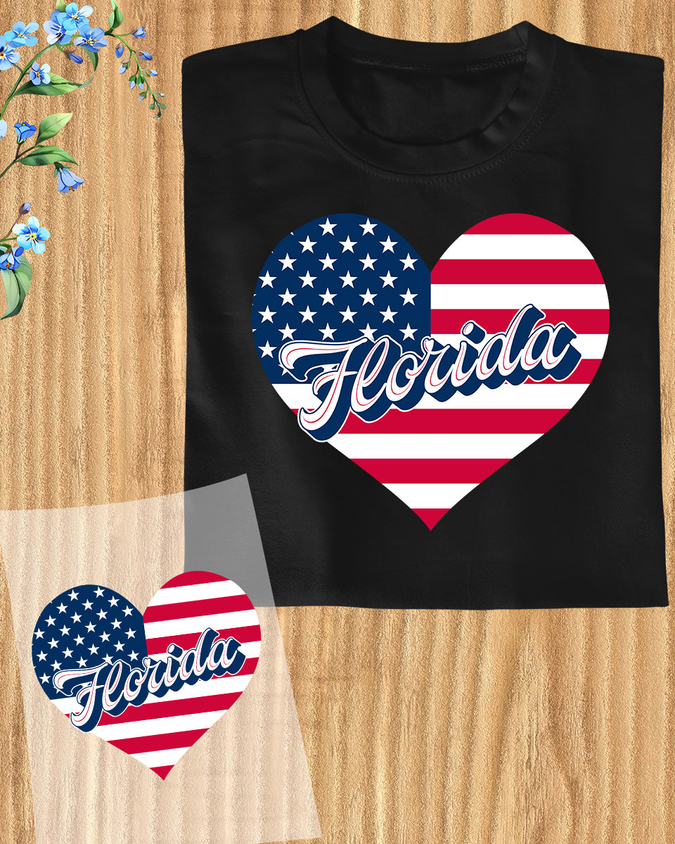 Florida DTF Printing Transfer Sheet – Super Custom Tees