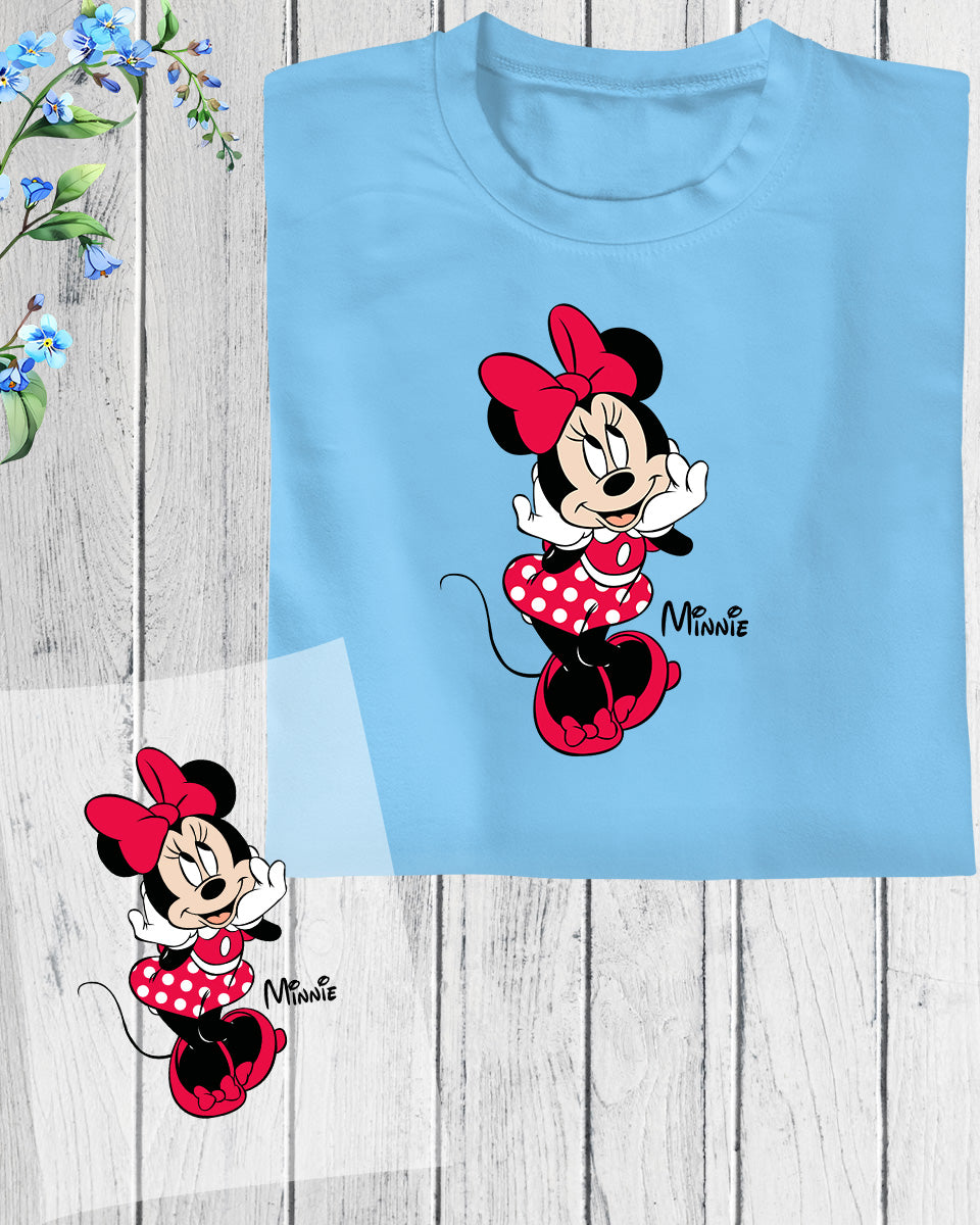 Minnie Mouse Funny Pose DTF Transfer Film – Super Custom Tees