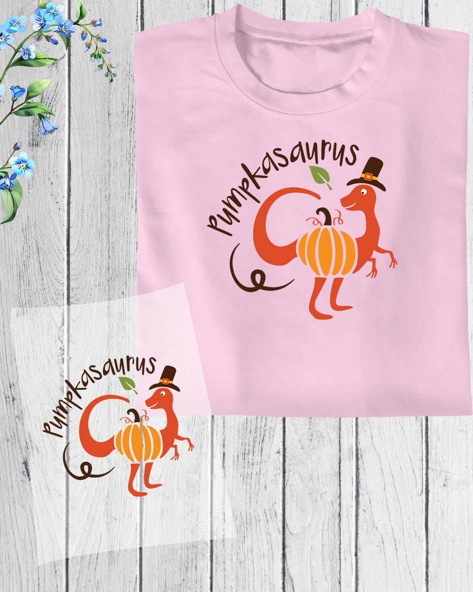 Pumpkasaurus Rex DTF Transfer Film – Super Custom Tees