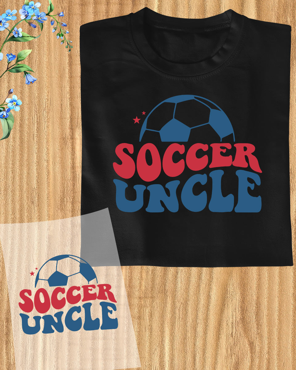 Soccer Uncle DTF Transfer Film – Super Custom Tees